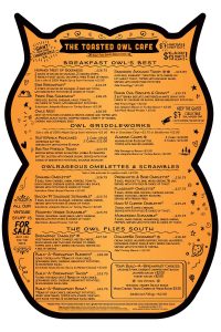 Menu - The Toasted Owl